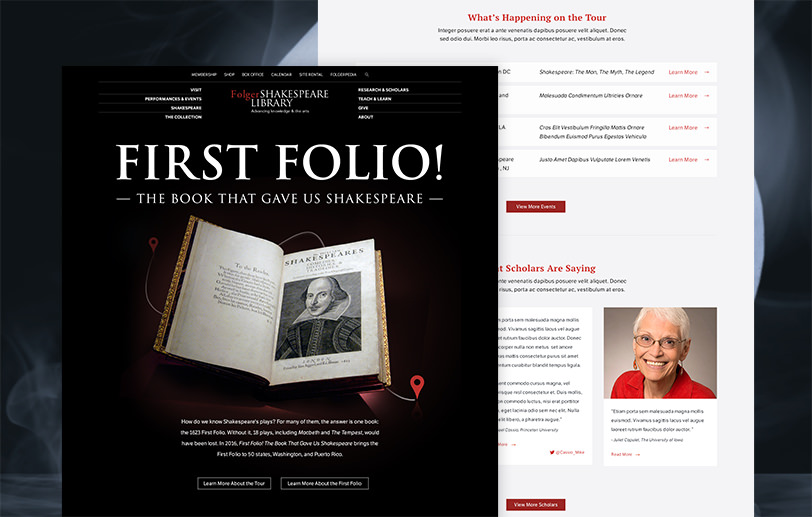 Folger Shakespeare Library - Flexible Drupal Modules | Case Study | WDG