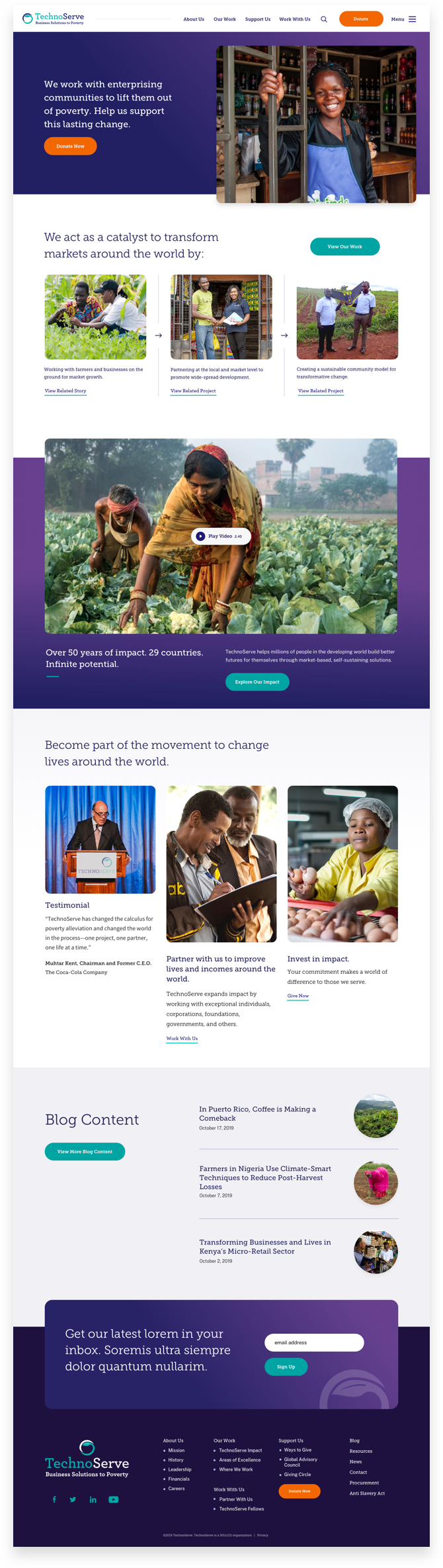 TechnoServe: Business Solutions to Poverty — WDG