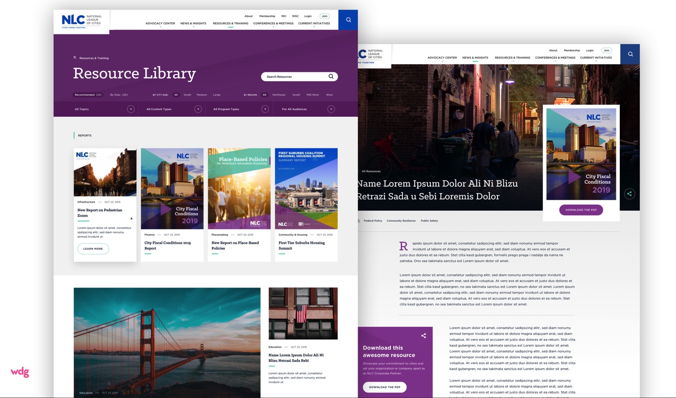 The Importance of a User-Friendly Digital Resource Library — WDG