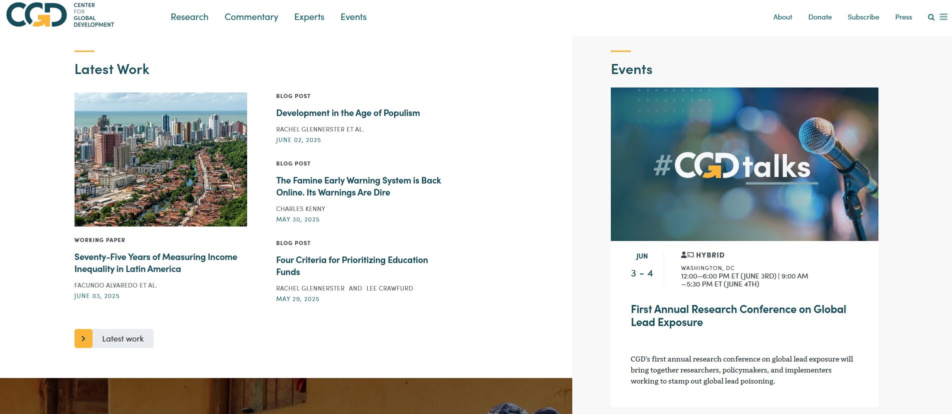 Nonprofit Organization Website Examples in 2025 | WDG — WDG